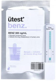 UTest Benz Drug Test 300ng/ml - 1CT (order 25 for box) - UT-18 - UTest ...